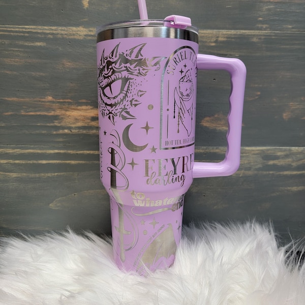 Velaris City of Starlight 40oz Tumbler Engraving Wrap SVG Download ...