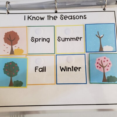 Preschool Learning Binder Printable DIGITAL DOWNLOAD - Etsy