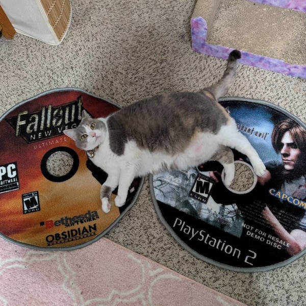 Kriby Rug, Kirby Gift, Gamecube Gift, Play Rug, Cd Rug, Disc Rug, Soft ...