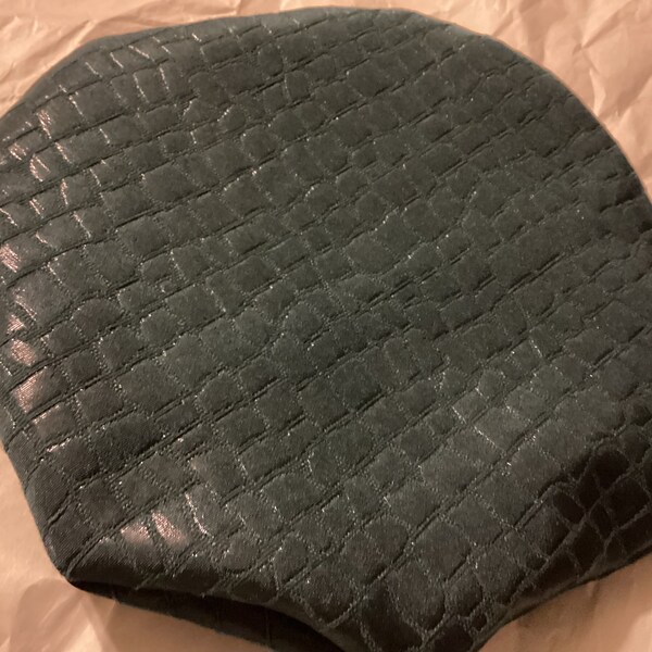 Scarlet Red Faux Patent Leather French Beret With Flexi Band. Women's ...