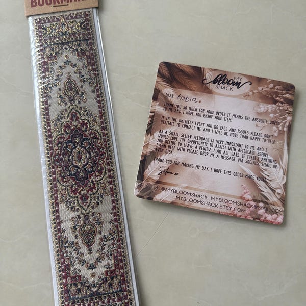 Turkish Bookmark | Woven Carpet Bookmark | Woven Bookmark | Thread ...