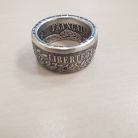 Coin Ring 10 Escudos De Portugal in Silver coin Ring - Etsy