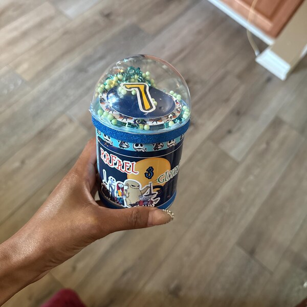 Custom Made Pringles Can Favors, Pink Car Favors, Pink Car Birthday ...