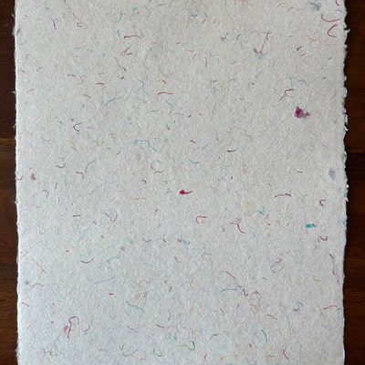 Handmade Paper Sheet Sets Mixed Media Collection 10 Sheets in 5x7, 8x10 ...