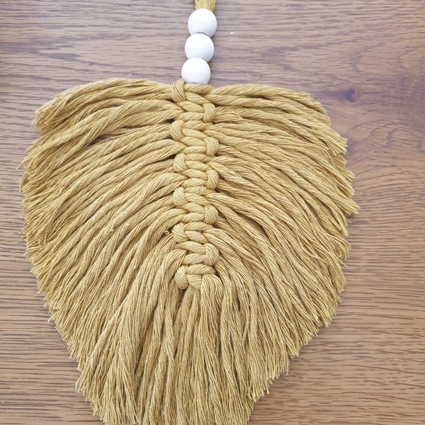 Macrame Kit Leaf DIY. Choose Your Colour - Etsy UK