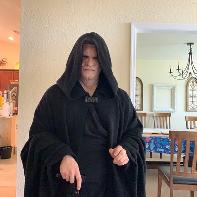 Silicone Mask Darth Sidious Emperor Palpatine Star Wars Halloween Mask ...