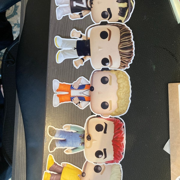 NSYNC Fun Doll Stickers, Nsync Sticker Set, Nsync Doll Stickers, Justin ...