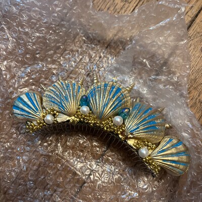 Seashell Atlantis Tiara Tourqoise Magic - Etsy