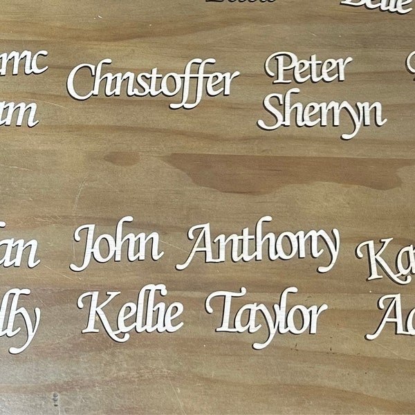 Wooden Wedding Menu Personalized Laser Engraved Table Sign, Wedding ...