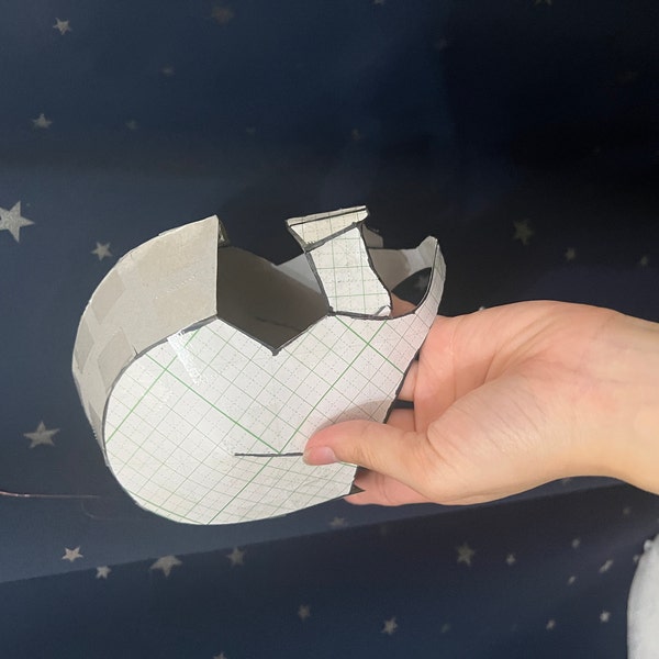 Standard Cowl Foam PATTERN / TEMPLATE - Etsy