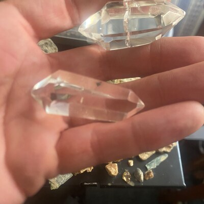 Honey Optical Calcite Chunks Iceland Spar Rhomboid Optical Calcite ...