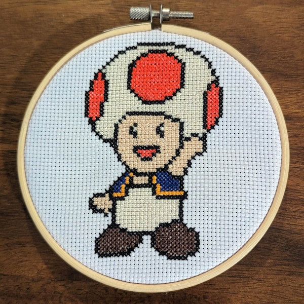 Super Mario Bros. Inspired Cross Stitch Pattern - Etsy