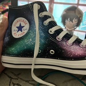 Buy Galaxy Converse, Galaxy Shoes, Galaxy Hi Tops, Custom Converse ...