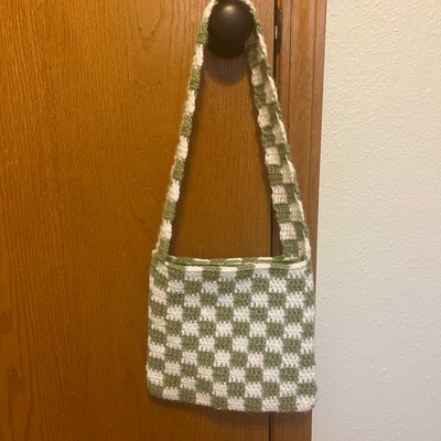 Pattern Crochet Checkered Bag PDF Pattern - Etsy