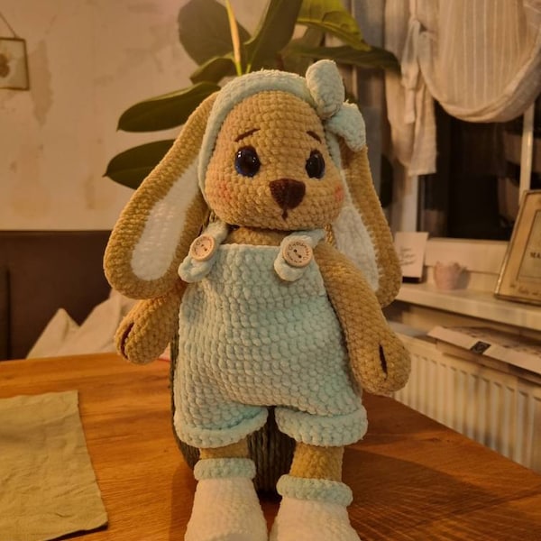 Crochet Bunny Pattern / Stuffed Bunny / Crochet Animals / Amigurumi ...