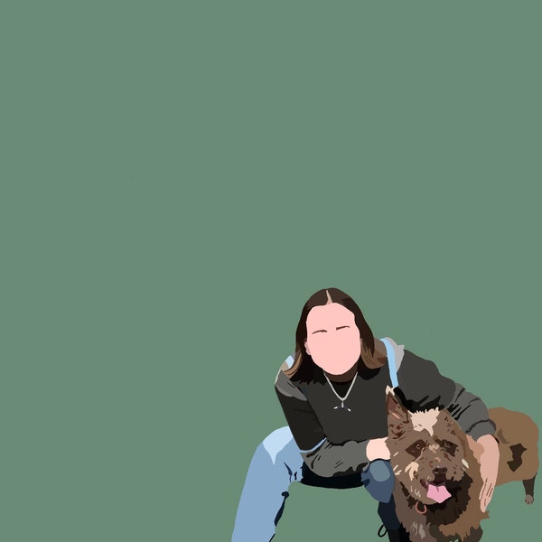 Custom Portrait Illustration, Digital Portrait, Portrait, Customised ...