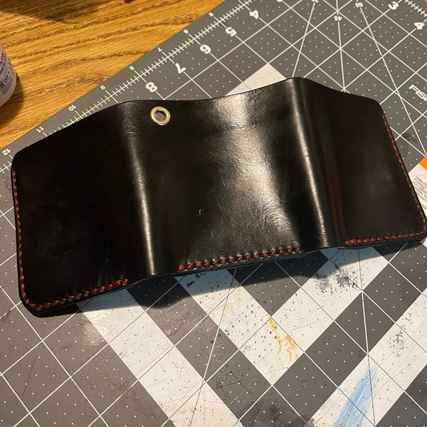 Leather Tri-fold Wallet Acrylic Template Set - Leathercraft Pattern - Etsy