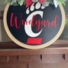 Arkansas Razorbacks Front Door Decor | Razorbacks Sign | UARK Wreath ...