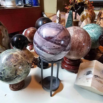 Black Deedeeite brecciated Rhyolite Slab - Etsy