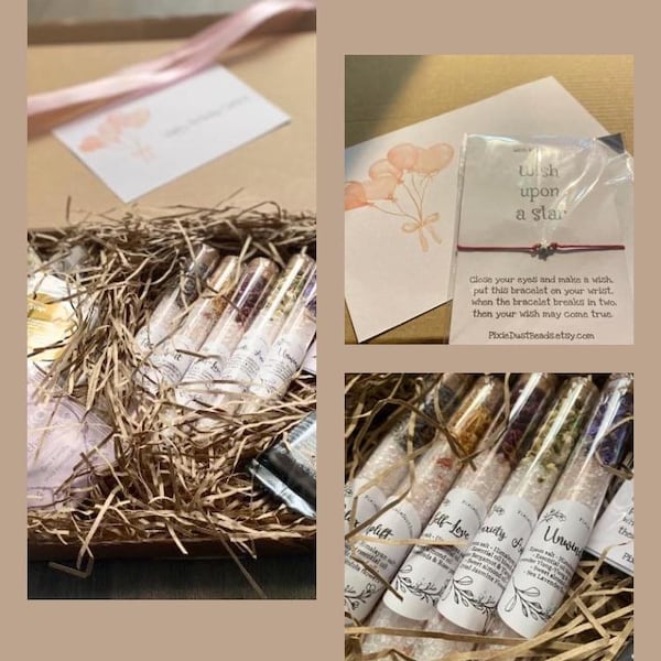 Spa Gift Set Relaxing Bath Salt Crystal Bath Salt Bath Salt Bath Salt ...