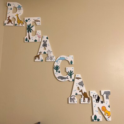 Hand Painted Power Rangers Letters PER LETTER - Etsy