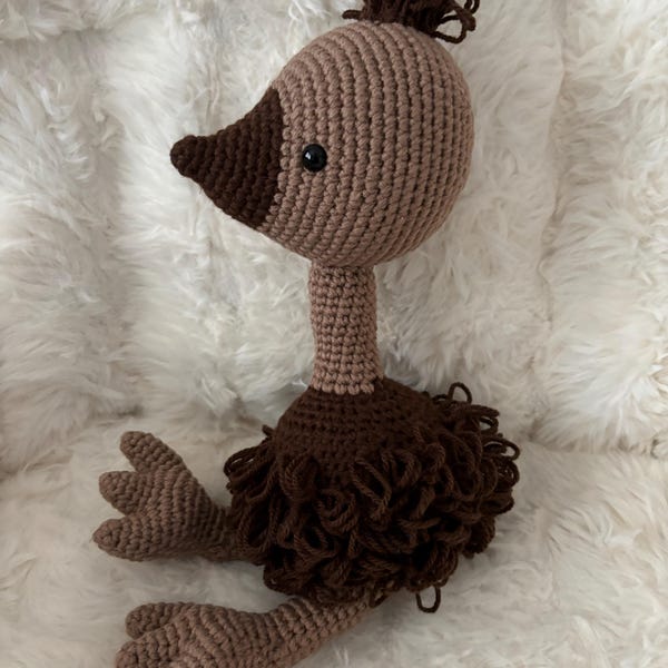 CROCHET PATTERN - Eli the Baby Emu - Etsy