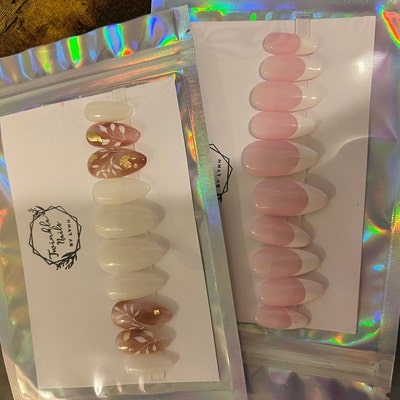 Solid Jelly Color Nails CHOOSE Your Color Gloss or Matte - Etsy
