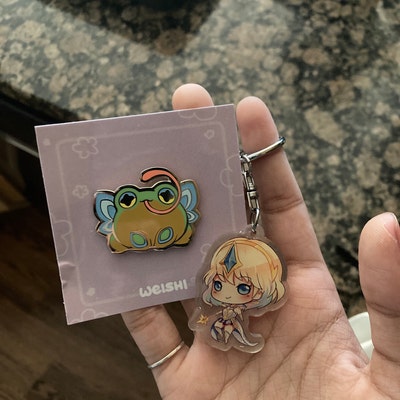 Little Legends Enamel Pin Dango Riku Saki Hushtail - Etsy