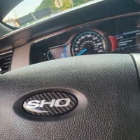 Gel Coated DOMED Ford Taurus sho Emblem Overlay : Fits Taurus SHO 2010 ...