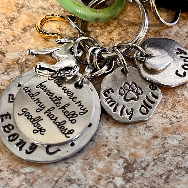 Pewter Name Plate Add-ons for Key Chains - Etsy