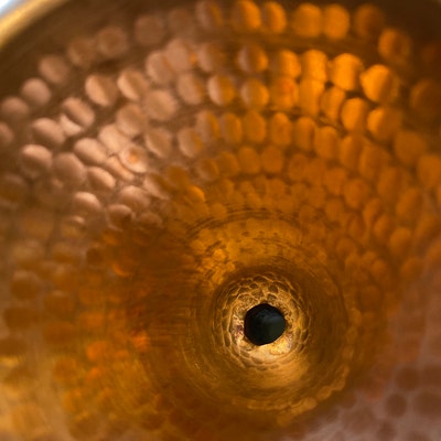 Handcrafted Pure Hammered Copper Funnel - Etsy