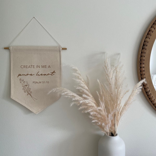 Rise and Shine Canvas Banner, Modern Home Decor Canvas Flag, Minimalist ...