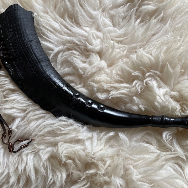 Bukkehorn an Ethnic Musical Instrument. Note; G#4. Original Handmade ...