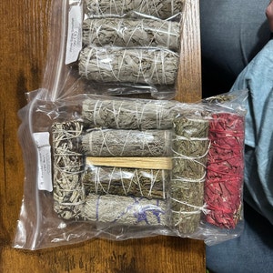 White Sage Smudge Wholesale Bulk Bundles: Choose 1, 2, 3, 5, 10, 20, 50 ...