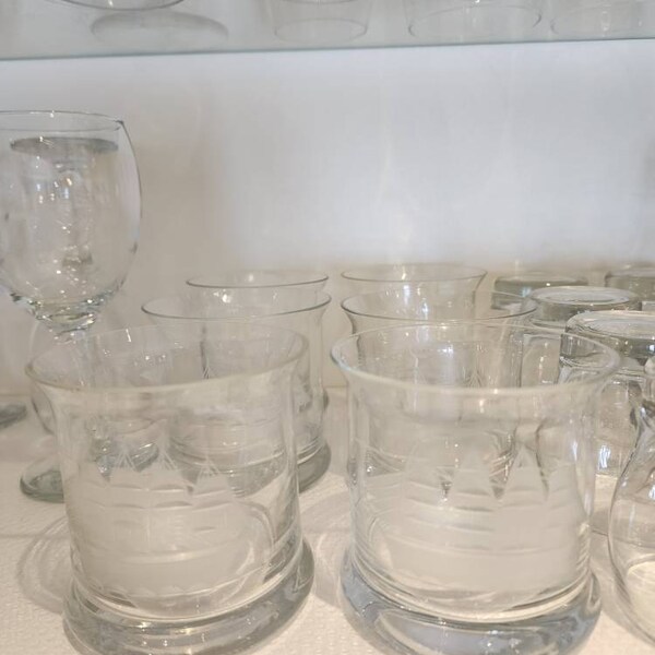 Vintage 1960's Anchor Hocking Flower Bowl Candle Stick Holders, Country ...