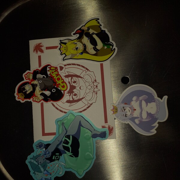 Mini Rawr Bowsette Pin - Etsy