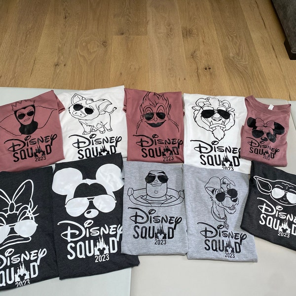 Disney Family Shirts, Disney Squad Shirts, Family Disney Shirts, Disney ...