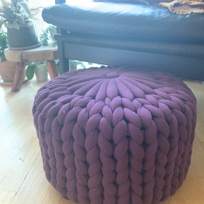Coffee Table, HAND OTTOMAN Pouf, Nursery Decor, POUFFE Scandinavian ...