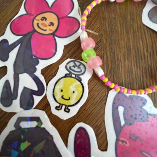 Tengolf Being Devious Holographic Sticker Bfdi Tennisball Golfball - Etsy