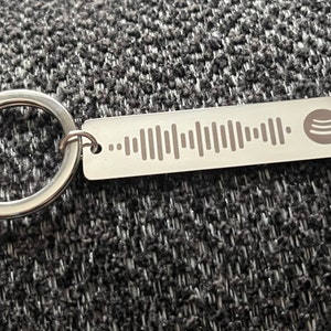 Spotify Code Keyring Personalised Spotify Keychain Wedding - Etsy