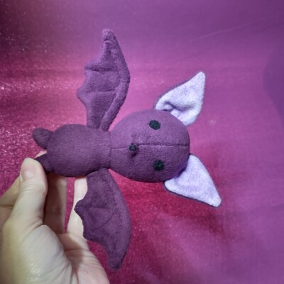 Bat PDF Sewing Pattern Video Tutorial Stuffed Toy Pattern Kids - Etsy ...