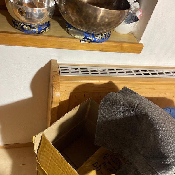 50cm-100cm Handmade Tibetan Gong Bell- Adorned With Various Peaceful ...