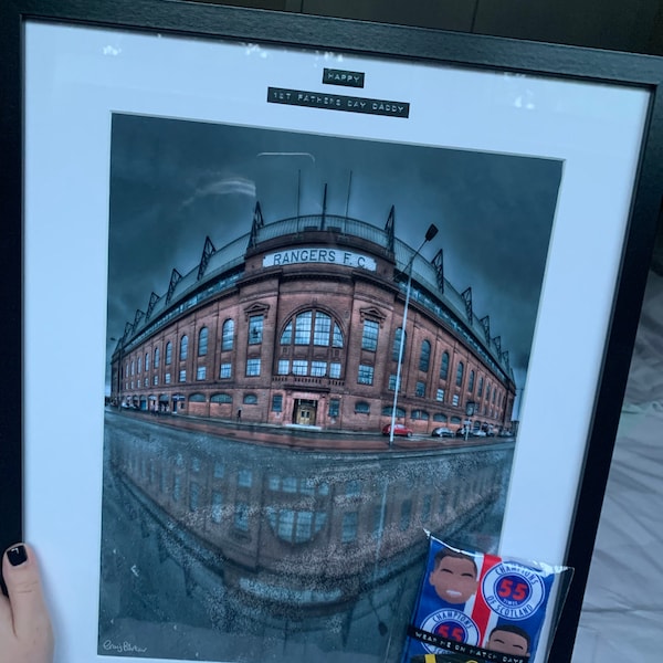 Rangers Ibrox Stadium. Signed Print, Fine Art Photography, Wall Art ...