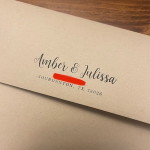 Best Rated Address Stamp Custom Rubber Address Stamp - Etsy