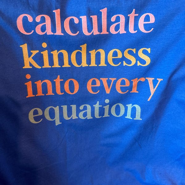Calculate Kindness Into Every Equation T-shirt, Retro Math Teacher ...
