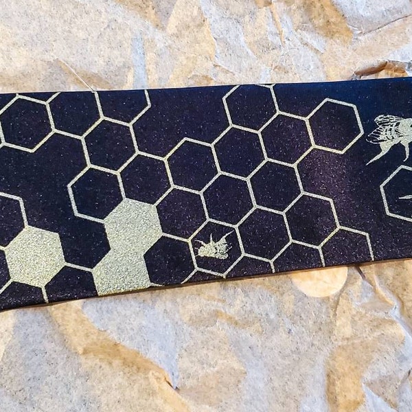 Bee Tie. Honey Bee Necktie, Beehive Tie. Honeycomb, Bee Hive Mens Tie ...