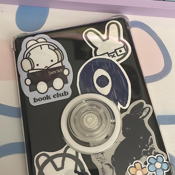 You in Me Bunnies | Yin Yang Rabbit Art on Waterproof Vinyl - Etsy