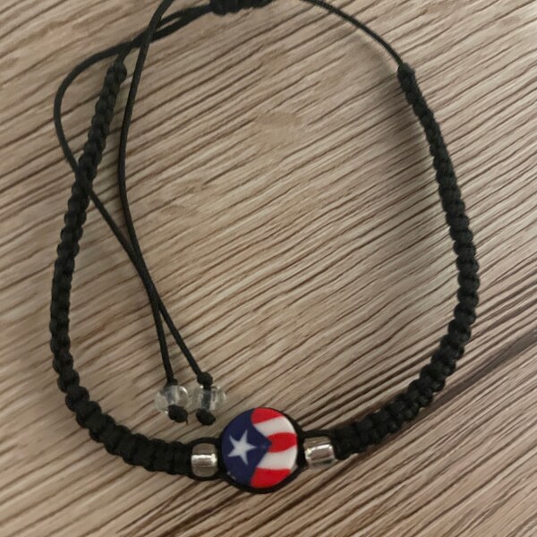 Puerto Rico Flag Bracelet, Latino Bracelet, Puerto Rico Gifts, Puerto ...