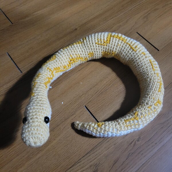 Ball Python Plush PDF Crochet Pattern - Etsy