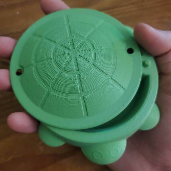 Mini Sandbox Turtle With Lid Cap | Reptile Feeder | Put in Tank for ...